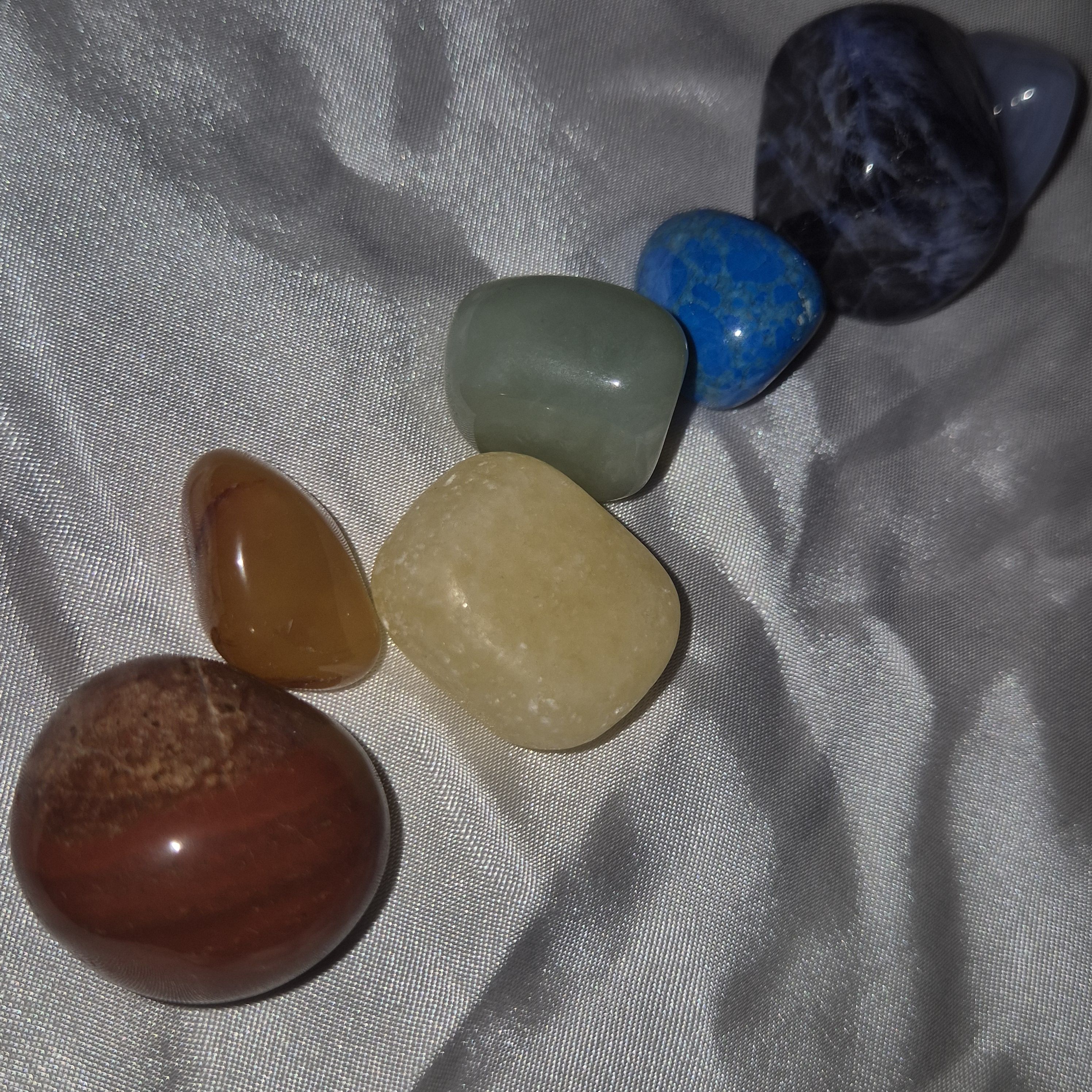 Seven Colours of Seven Stones for Seven Chakras for Seven Squares – The ...